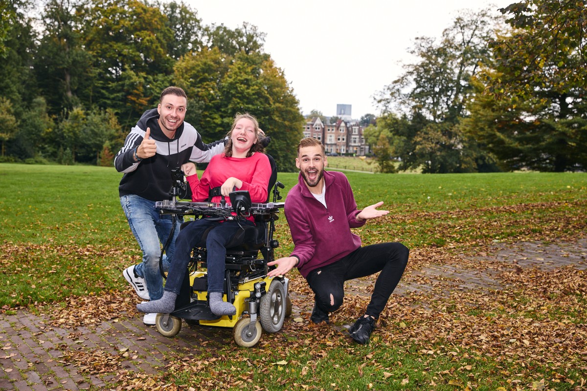 Britt ontmoet haar idolen Thomas en Rutger | Kans voor een Kind